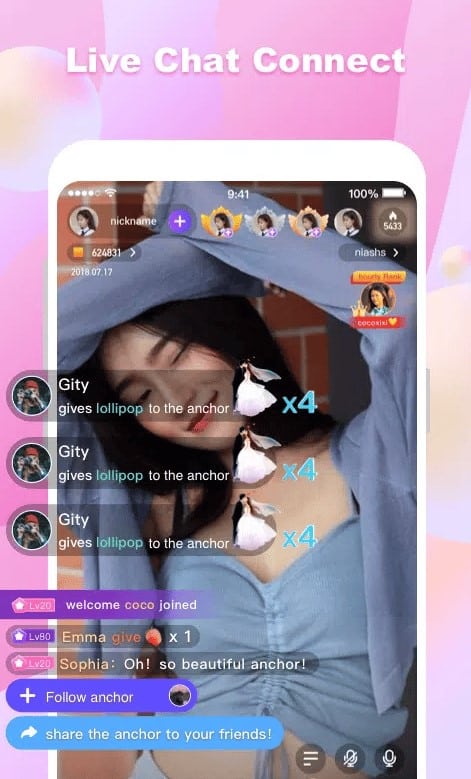 Aplikasi Live Streaming Bar Bar Unlock VIP Room