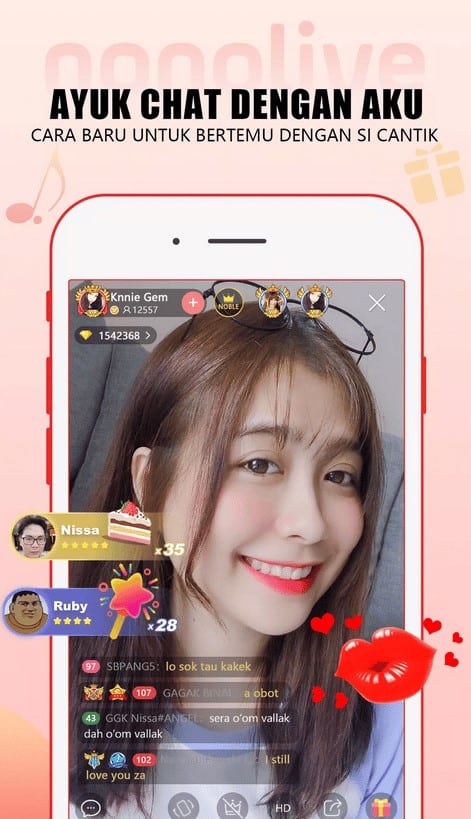 Aplikasi Live Streaming Bar Bar Unlock VIP Room